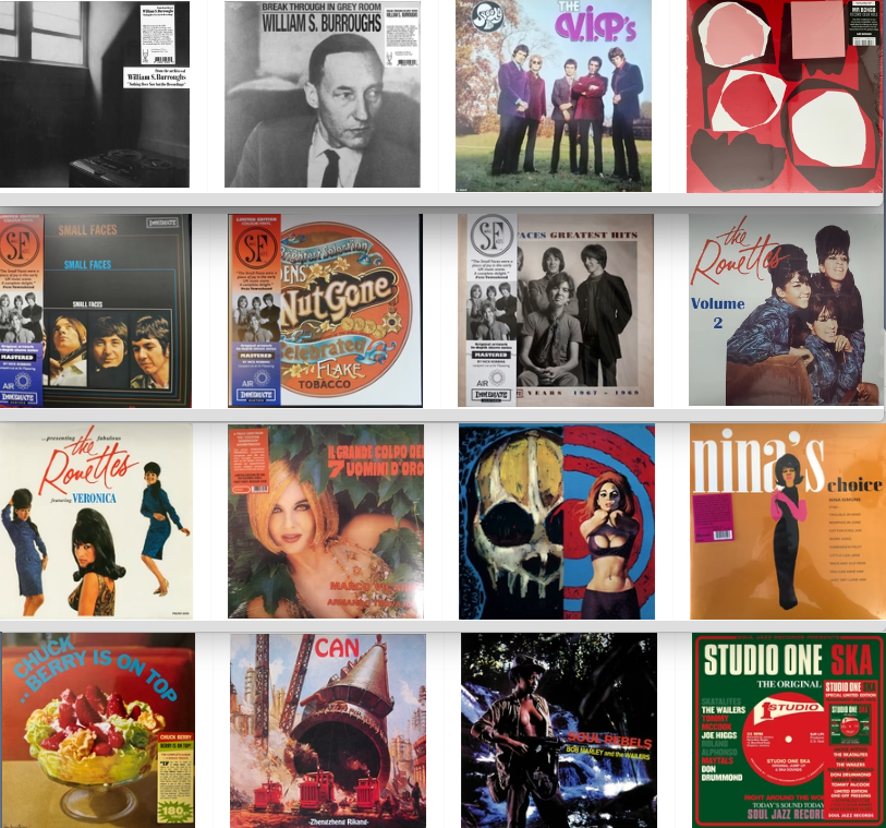 ＜店主リコメン温故知新＞ 新入荷 新品 LP、7” x 34点