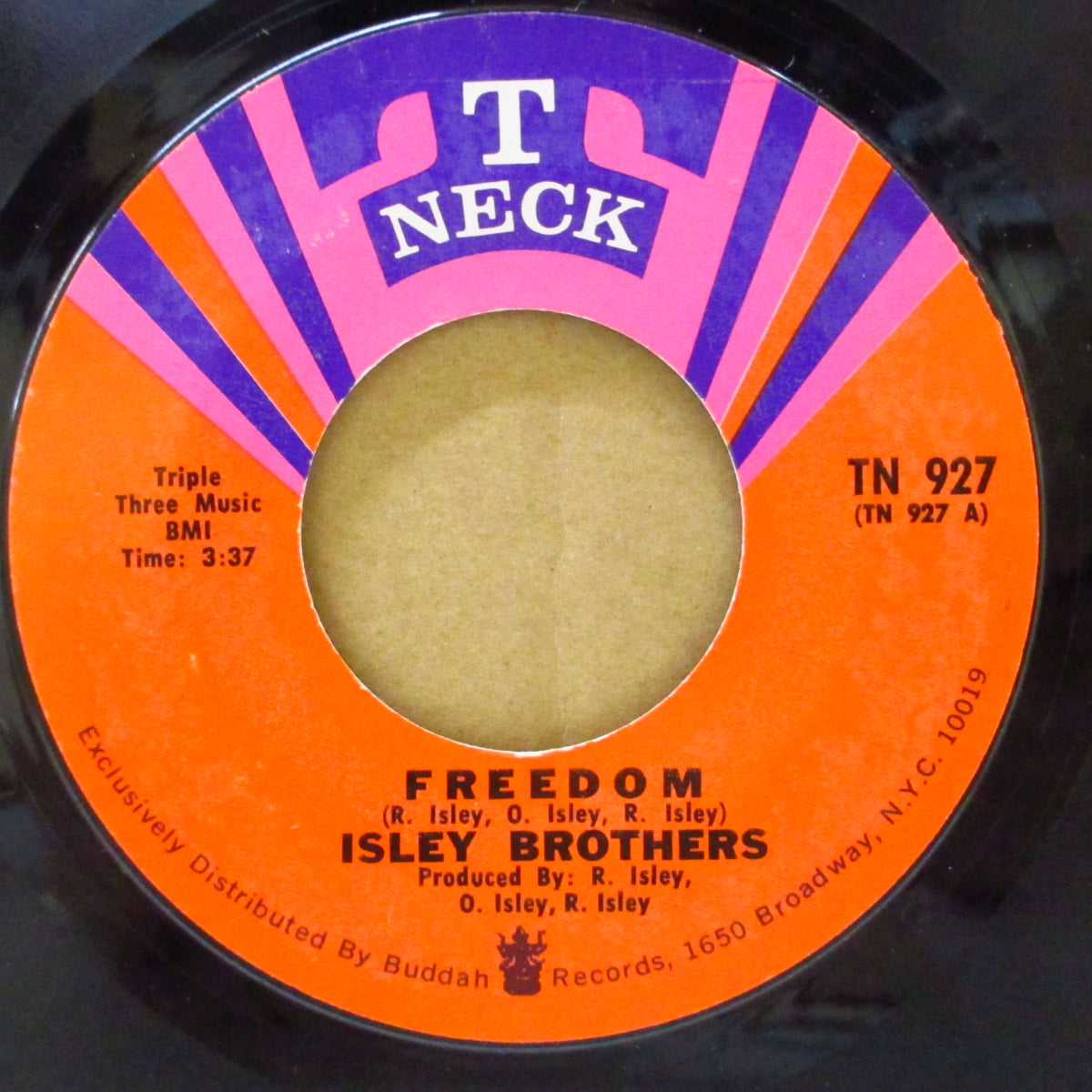 ISLEY BROTHERS (アイズレー・ブラザーズ) - Freedom / I Need You So (US Orig.7"+CS)