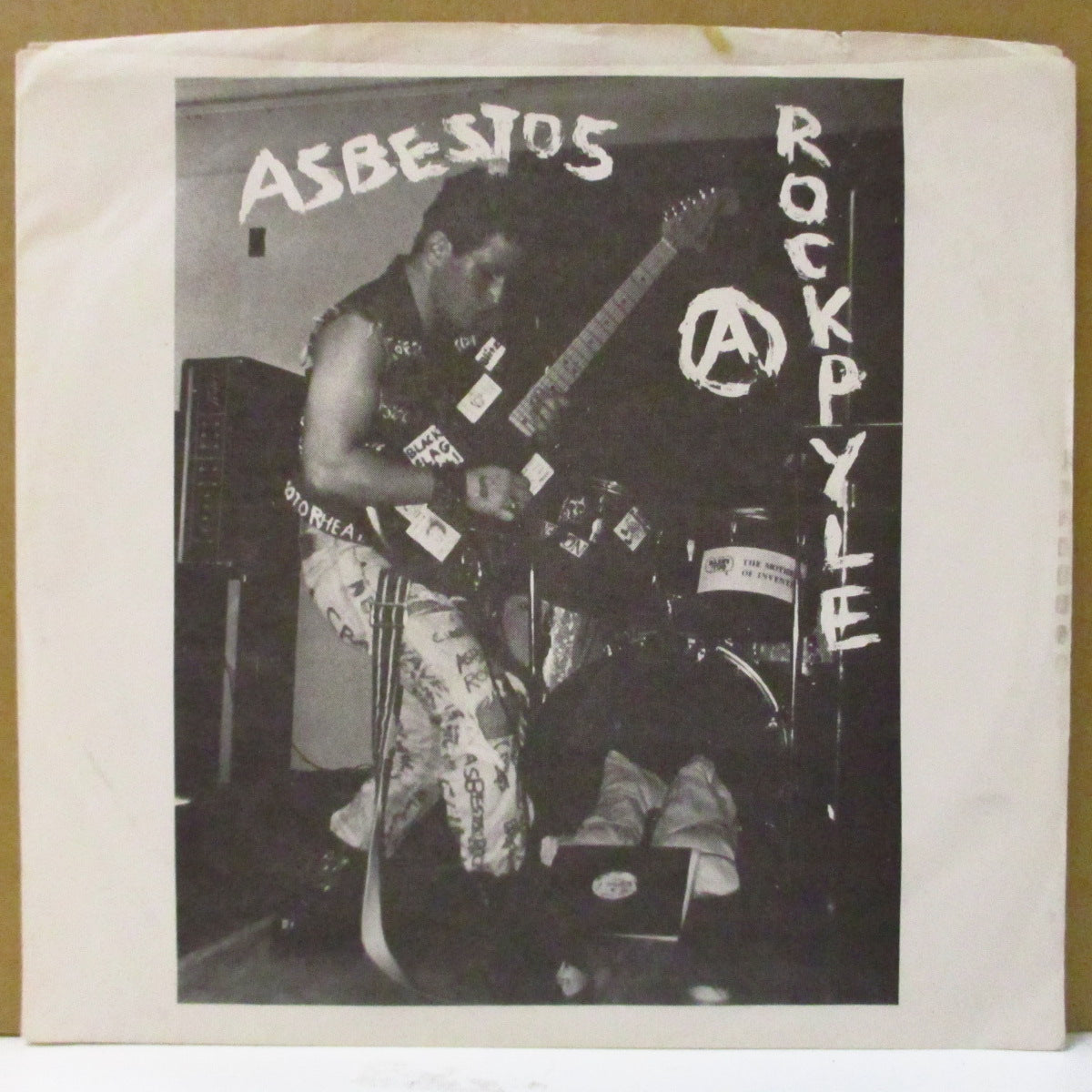 ASBESTOS ROCKPYLE - Bombs From Belfast (US Orig.Misprint Lbl 7")