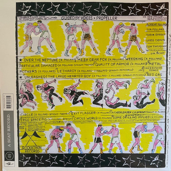 GUIDED BY VOICES (ガイデッド・バイ・ヴォイシズ) - Propeller (US 限定復刻再発 LP-新ジャケ/NEW)